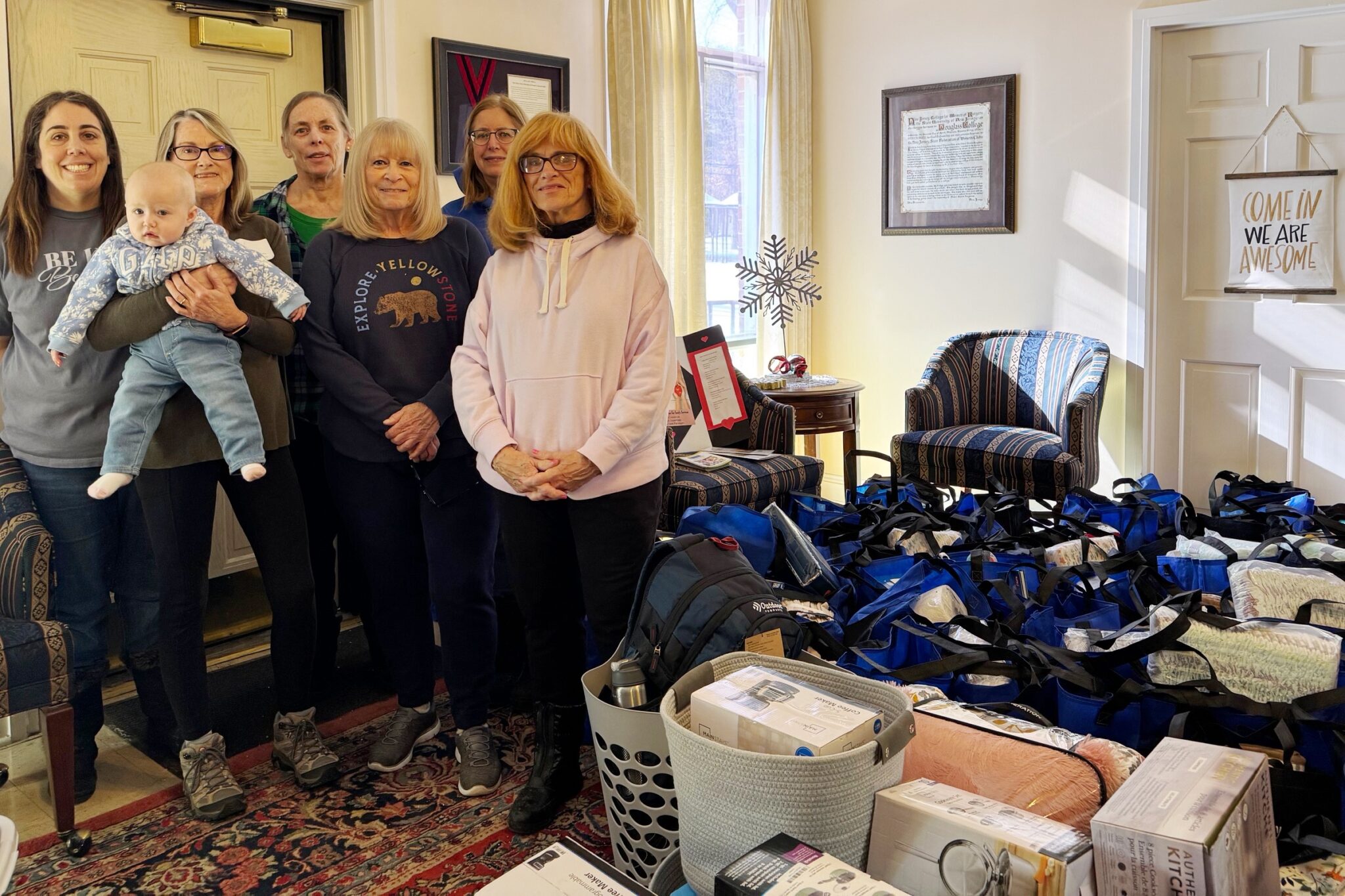 Huge Collection on Day of Service! - New Jersey State Federation of ...